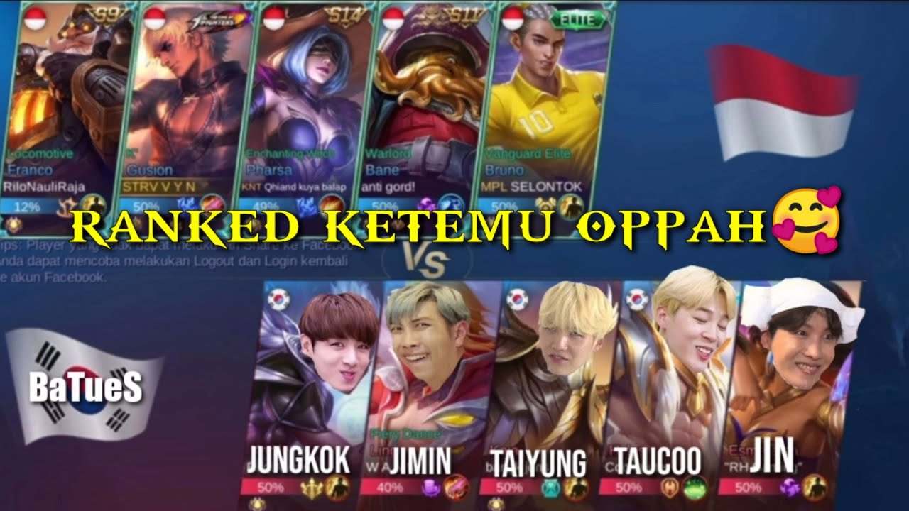 Rank Ketemu BTS | Kita Bantai Boy - YouTube