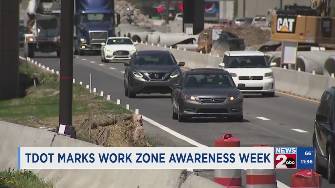 TDOT marks Work Zone Awareness Week - YouTube