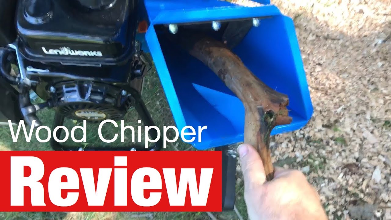 Landworks Super Heavy Duty Wood Chipper Review - YouTube