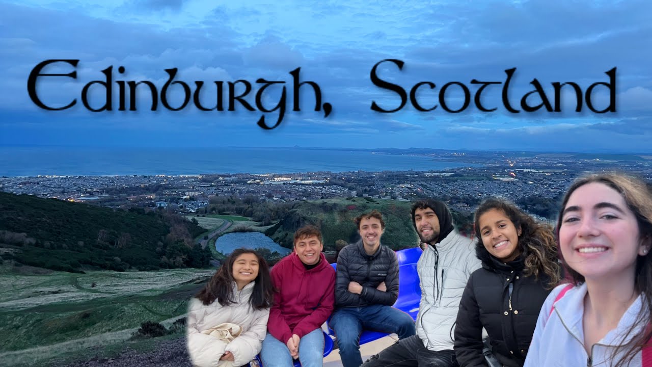 Hiking in extreme 55mph winds! Edinburgh, Scotland - YouTube