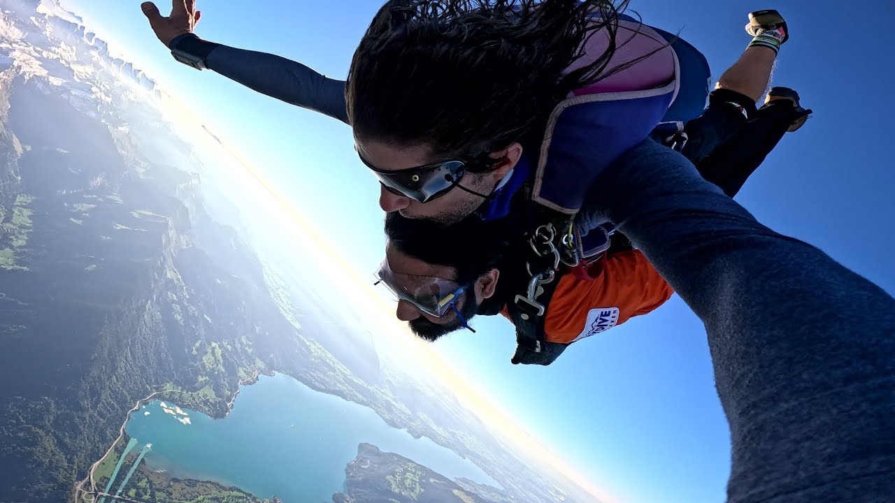Skydive over Interlaken | Swiss adventures | Adventure Sports - YouTube