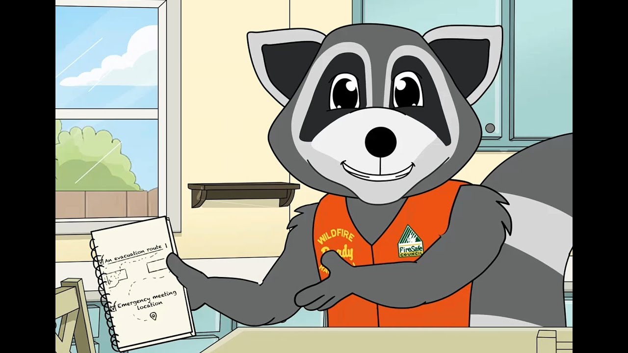 Wildfire Ready Raccoon TV | Episode 4 | Wildfire Action Plan - YouTube