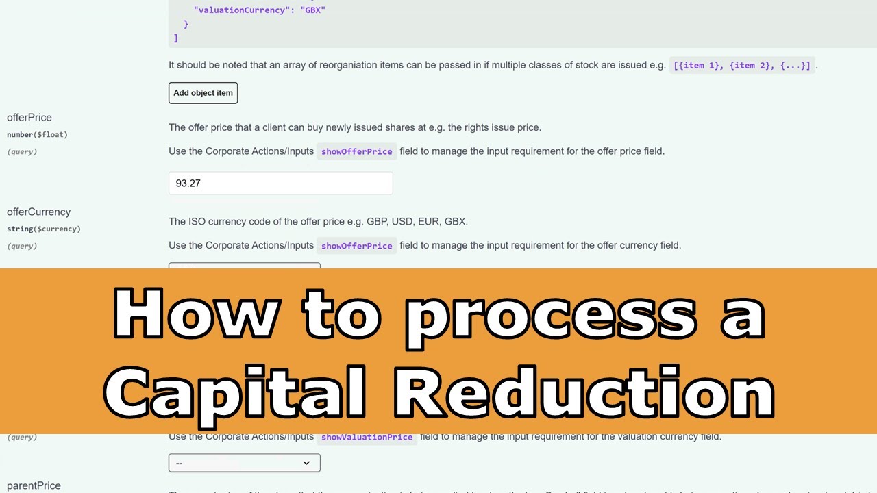 How to process a Capital Reduction | SME Credit Realisation Fund ...