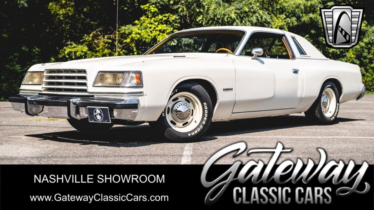 1978 Dodge Magnum XE, Gateway Classic Cars - Nashville, #2099-NSH - YouTube