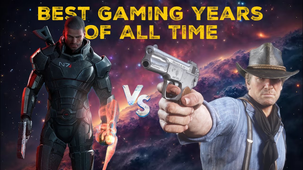 Top 10 BEST Video Game Years OF ALL TIME - YouTube