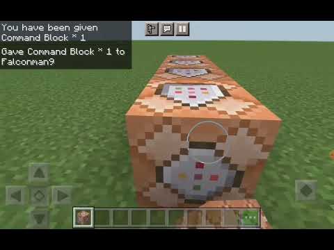 how to make spider man in command bock in minecraft bedrock