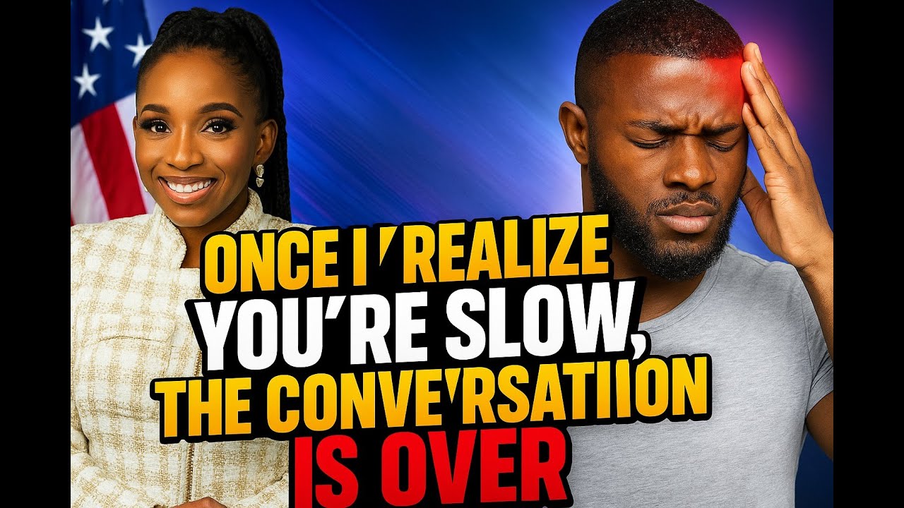 Once I Realize You’re Slow, The Conversation Is Over… - YouTube