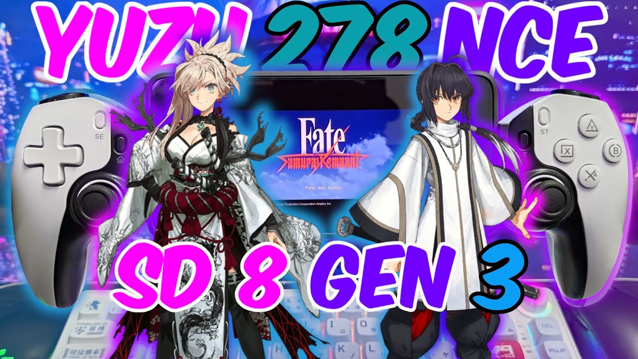 Yuzu Emulator (Android) Fate/Samurai Remnant | Snapdragon 8 Gen 3 | K70 ...