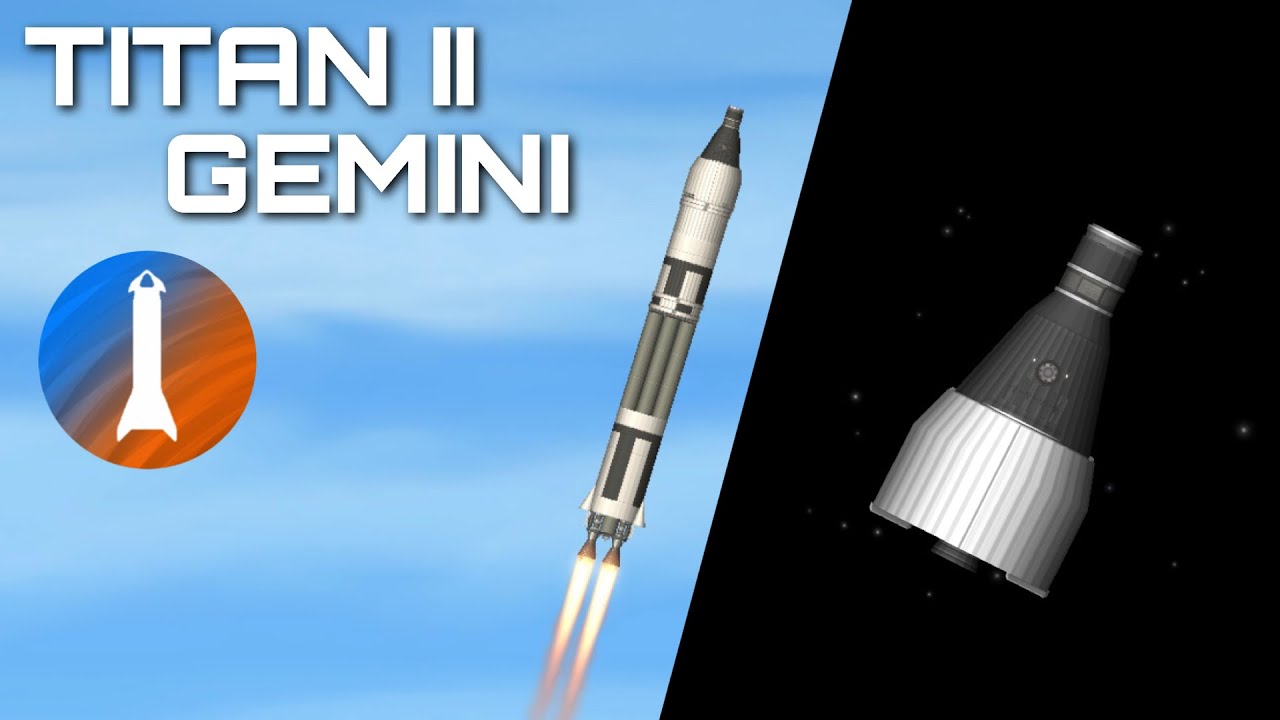 Titan II/Gemini Mission in SpaceFlight Simulator 1.4 | SFS | - YouTube