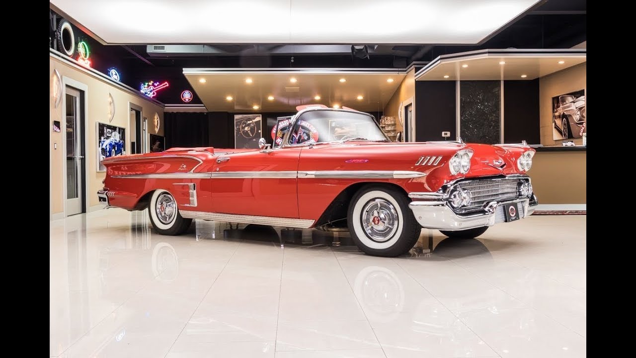 1958 Chevrolet Impala Convertible For Sale - YouTube