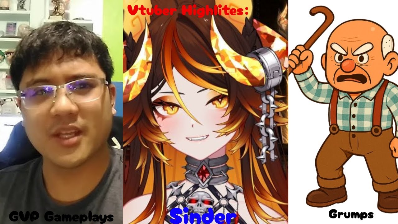 Vtuber Highlites Sinder with GVP Gameplays #Sinder #GVP Gameplays # ...