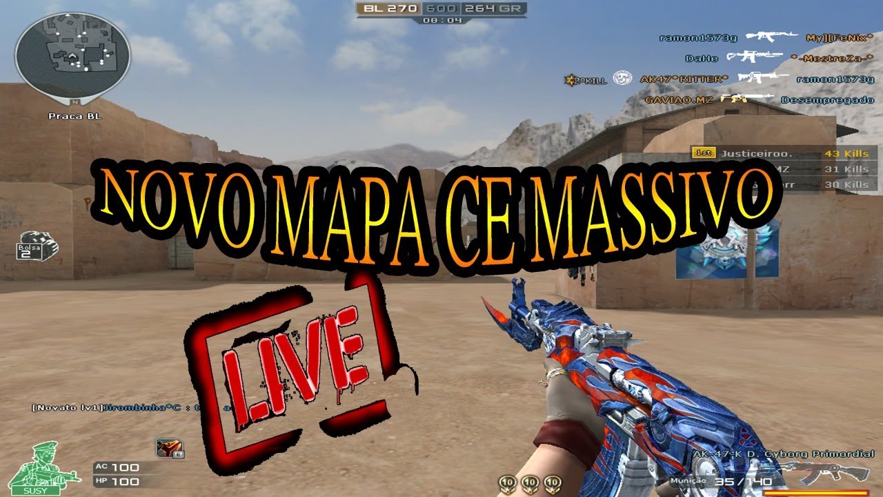 CROSSFIRE NOVO MAPA CE MASSIVO - YouTube