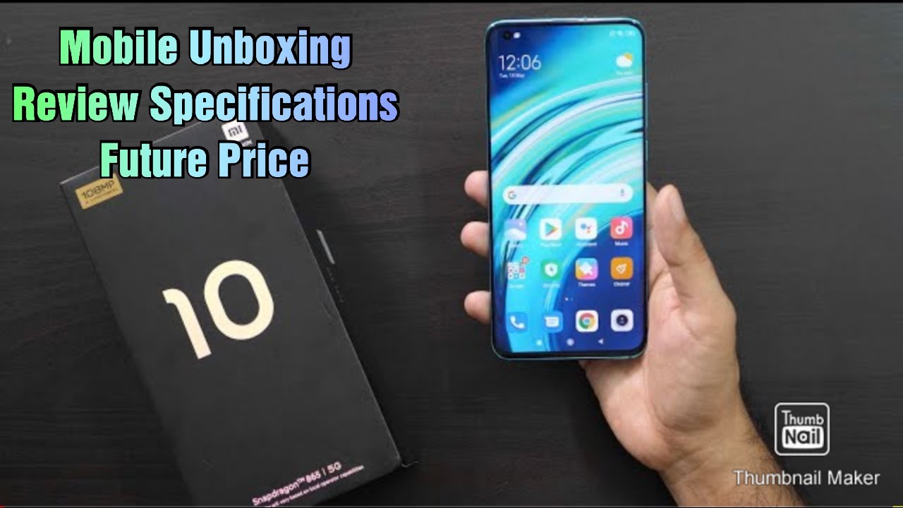 Xiaomi Mi 10 Unboxing||Mobile Review||Specifications Future||Shaami ...
