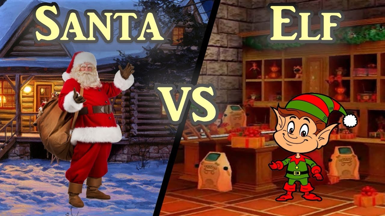 Santa VS Elf ||RAP BATTLE|| - YouTube