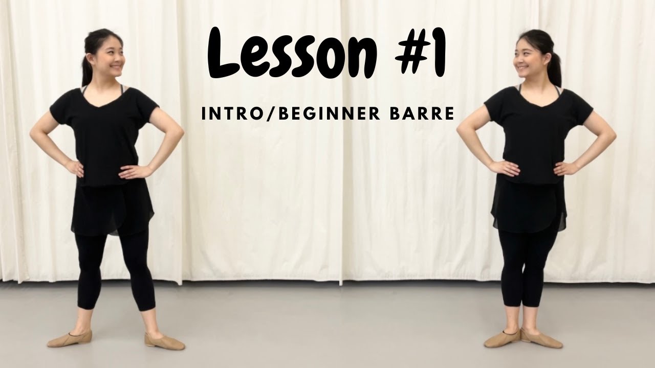 Intro + Beginner Ballet Barre (Lesson #1) - YouTube