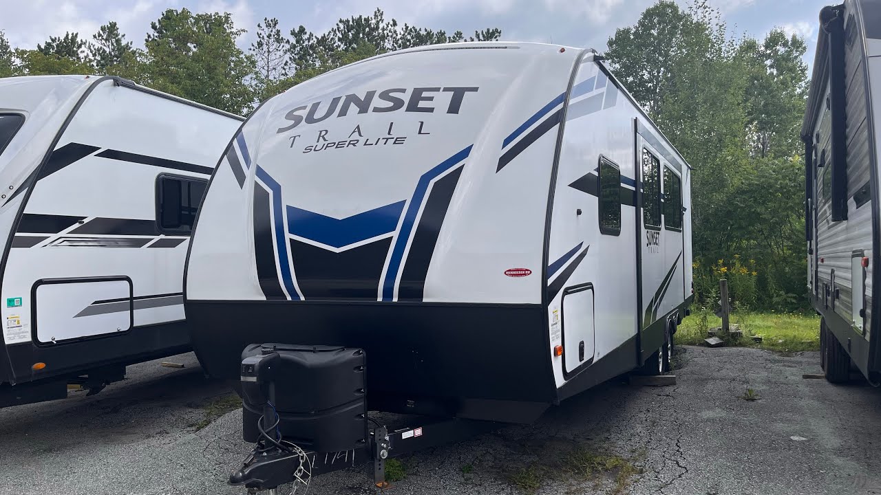 2020 Sunset Trail 253RB walk through - YouTube