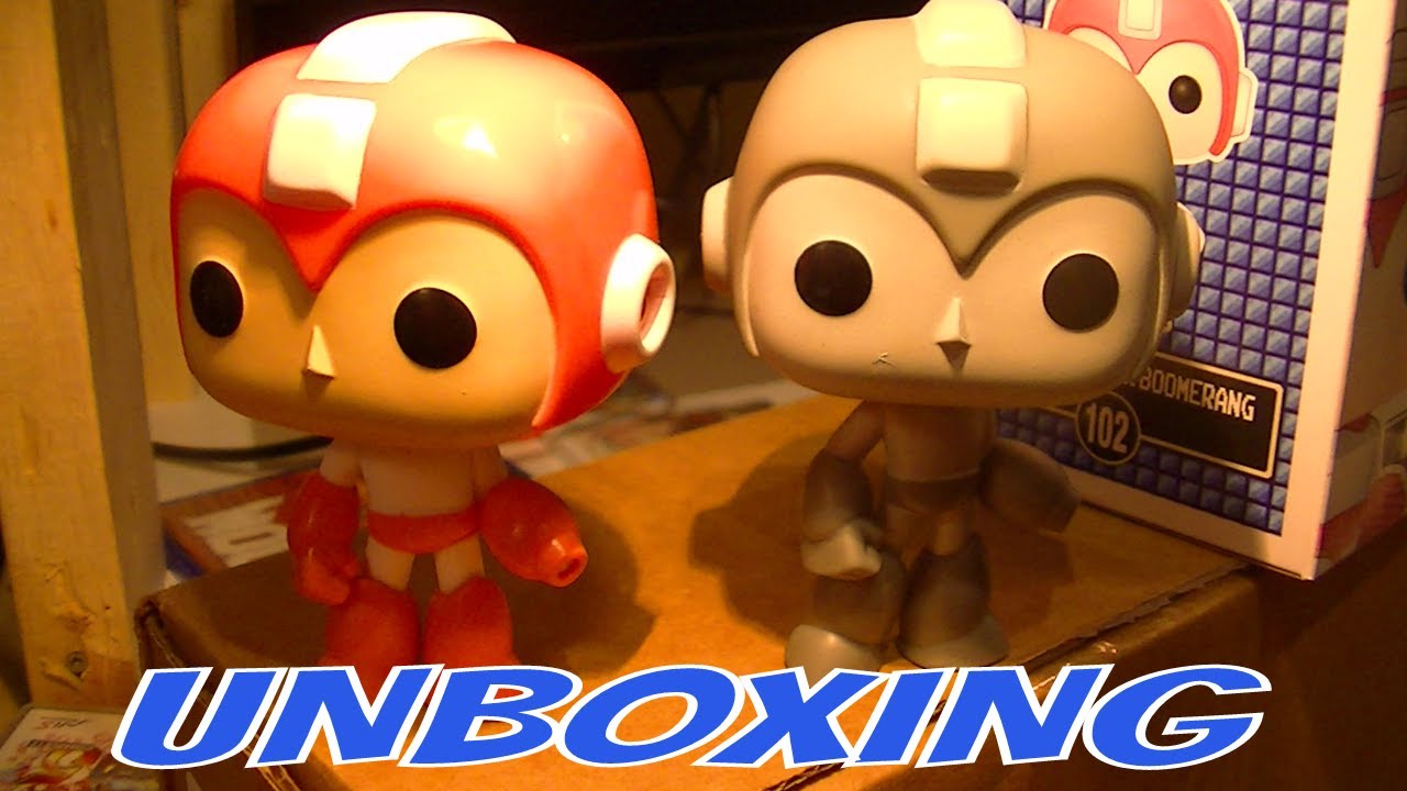 FUNKO POP UNBOXING MEGA MAN QUICK BOOMERANG AND RETRO - YouTube