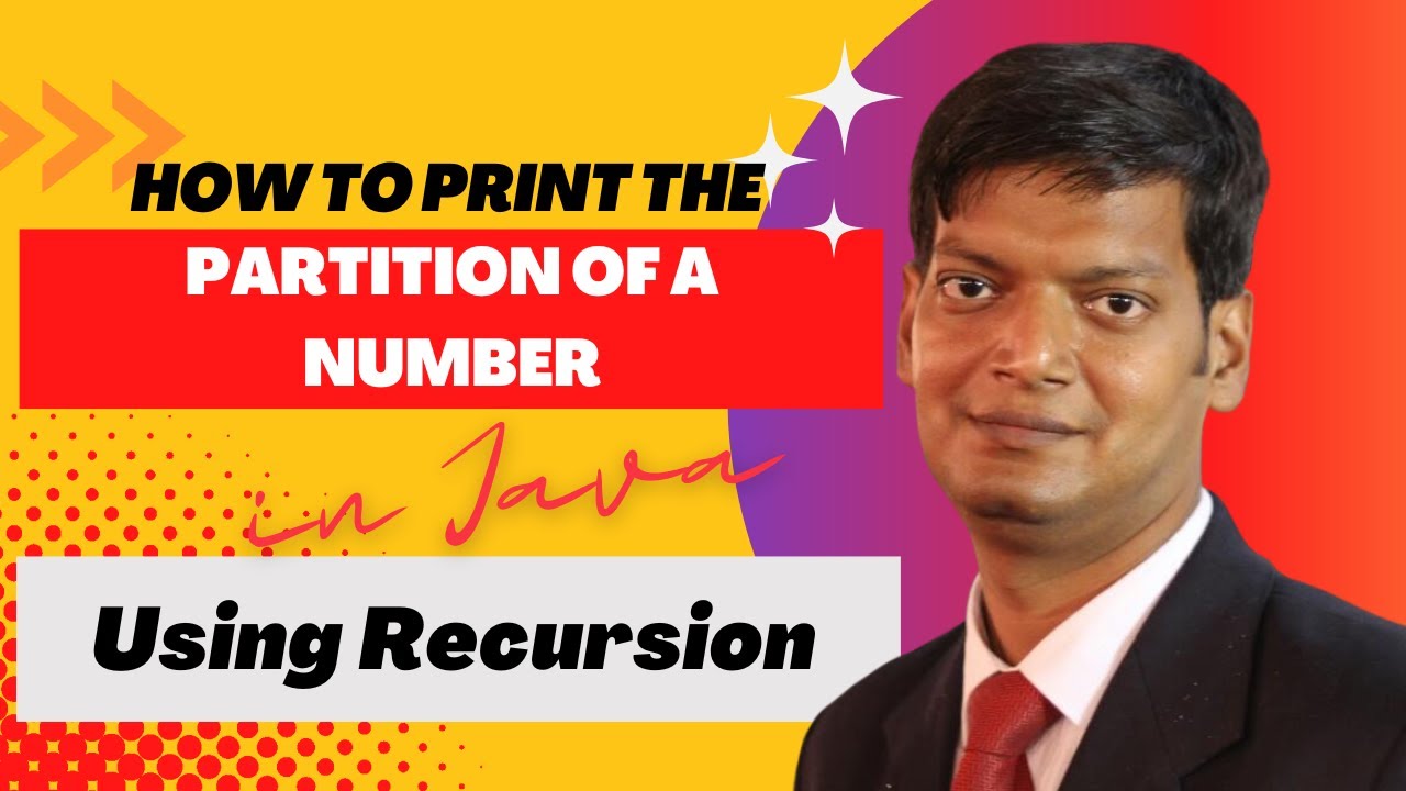 How To Find Print All The Ways To Partition A Number In Java YouTube How To Find Print All The Ways To Partition A Number In Java YouTube