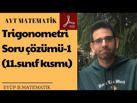 trigonometri soru çözümü - 1 (zor yorum soruları)