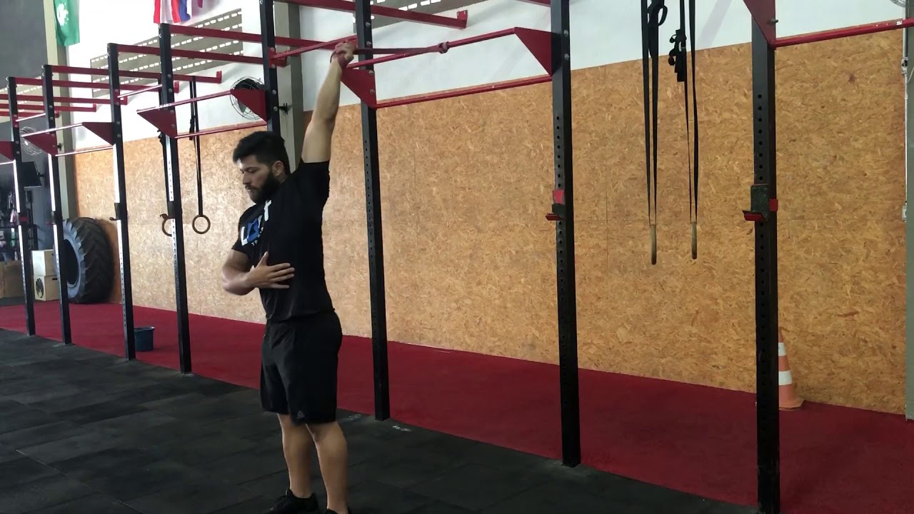 Band Overhead Stretch - YouTube