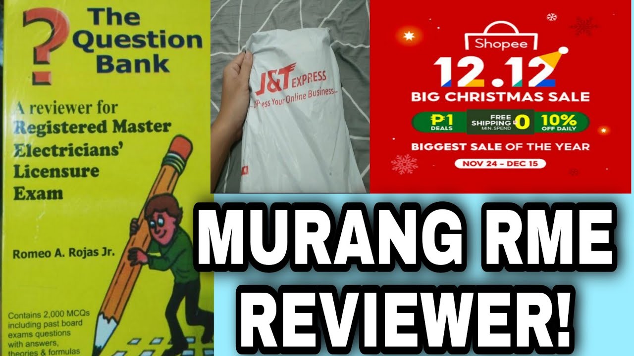 Murang RME reviewer | Register master electrician reviewer - YouTube