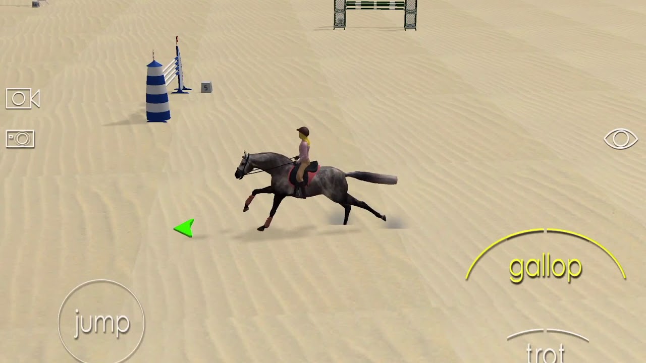 Jumpy Horse Show Jumping - YouTube