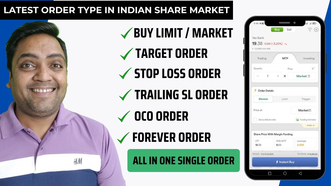 Buy (Limit/Market), SL, Trailing SL and Target (Forever + OCO) Order at ...