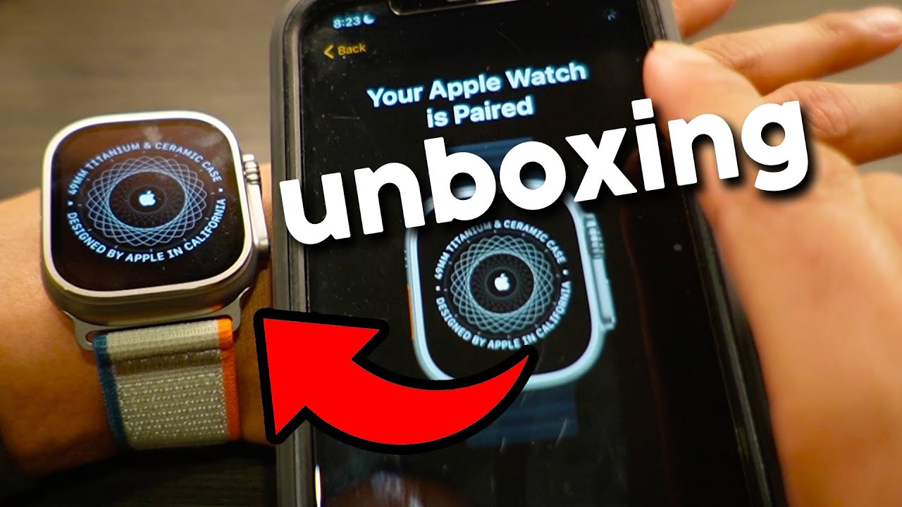 Apple Watch Ultra 2 Unboxing and Setup - YouTube