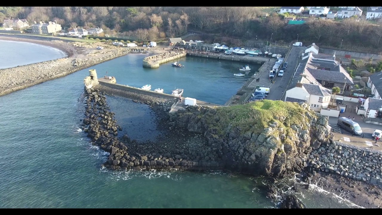 Dunure Harbour - Outlander TV Set Ready For Filming - Ayrshire ...