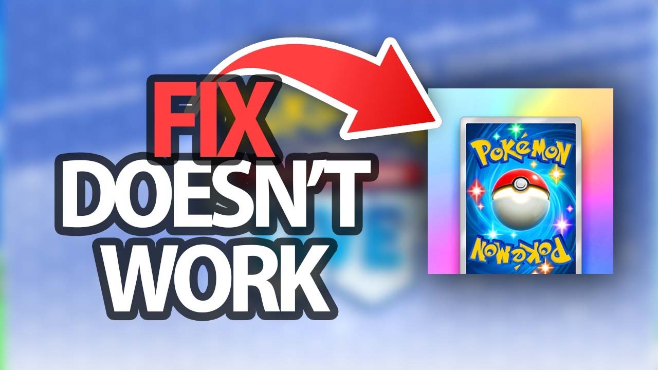 How To Fix Pokemon TCG Pocket Doesn't Work | Step By Step - YouTube