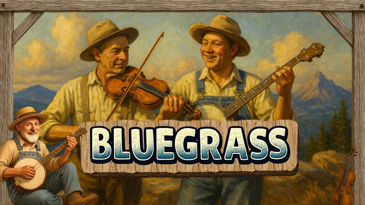 Bluegrass Instrumental 🎶020 – Banjo & Fiddle Background Music ...