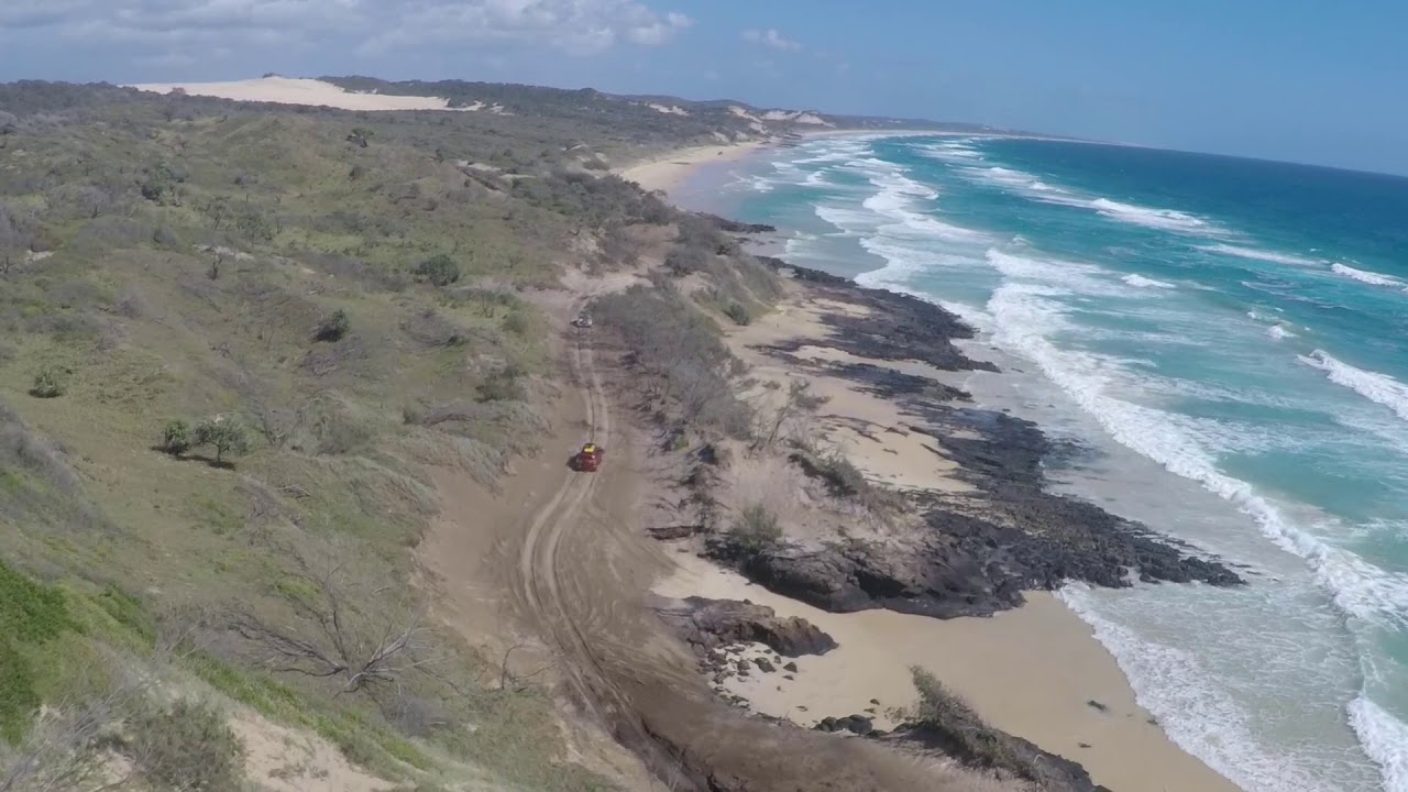 Fraser Island, K'gari our adventure day 6, part 1 - Ngkala Rocks - YouTube