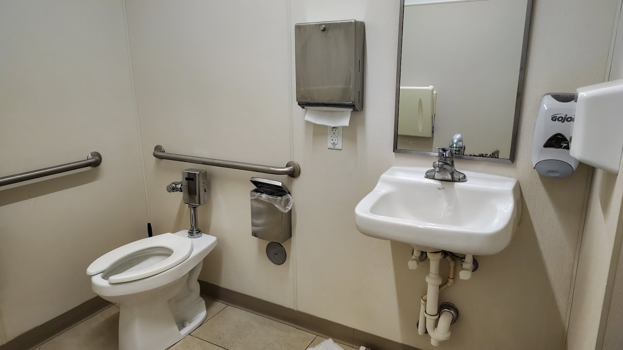 629. Daiso unisex restroom full shoot! - YouTube