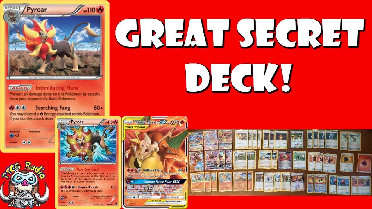 Great Secret Pyroar Deck is Much Better than We Expected! - YouTube
