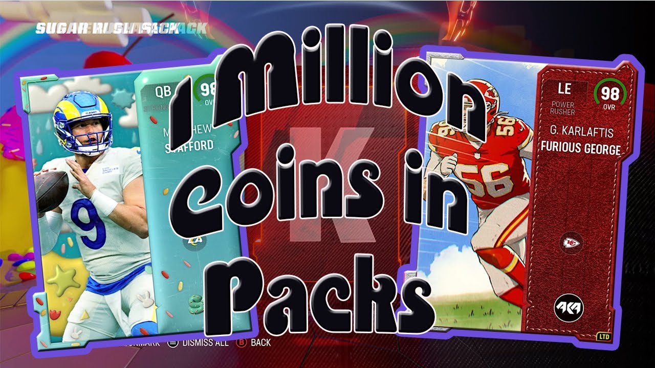 1 MILLION COINS IN PACKS, CAN WE MAKE OUR COINS BACK!?? - YouTube