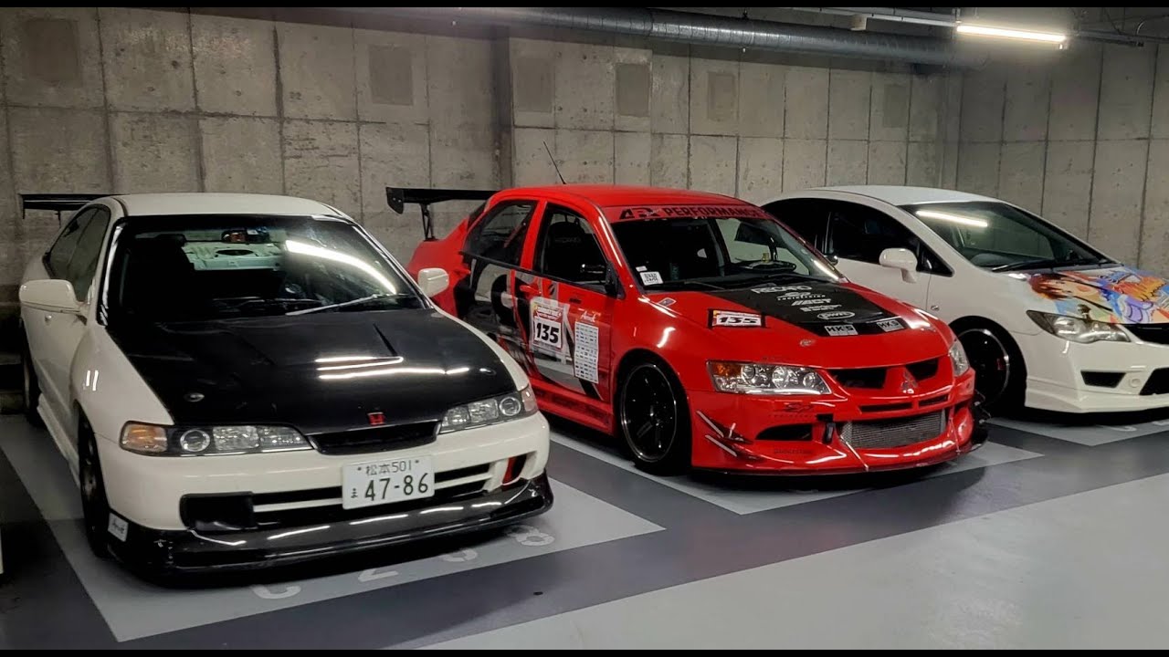 Wangan midnight with Tokyo Drift evo - YouTube