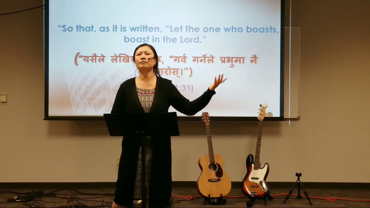 Let the one who boasts, boast in the Lord - YouTube