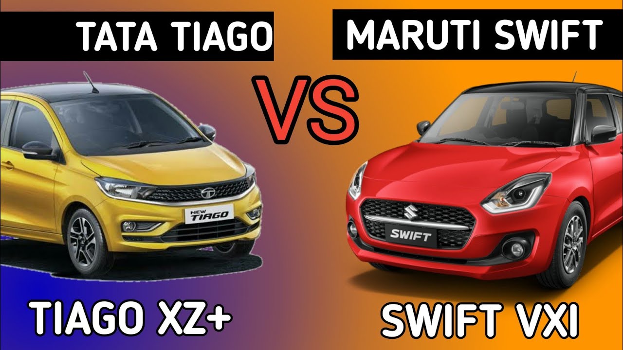 Tata Tiago xz plus Vs Maruti swift vxi | Tiago xz plus vs swift vxi ...