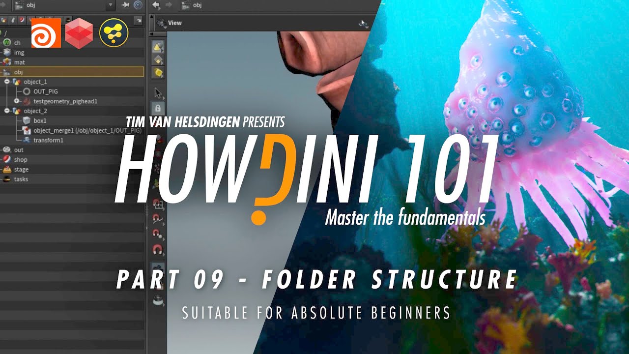 Howdini101 - 009 - Houdini's folder structure - YouTube