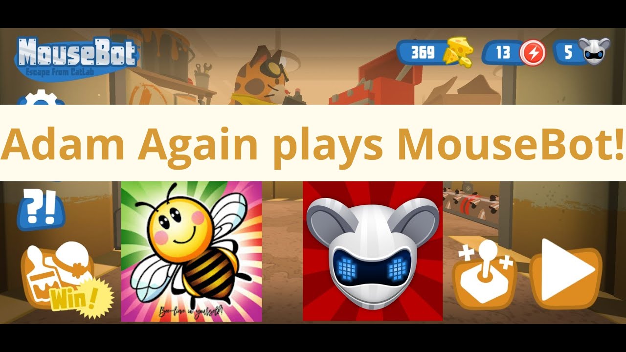 Adam Again plays MouseBot P1 - YouTube