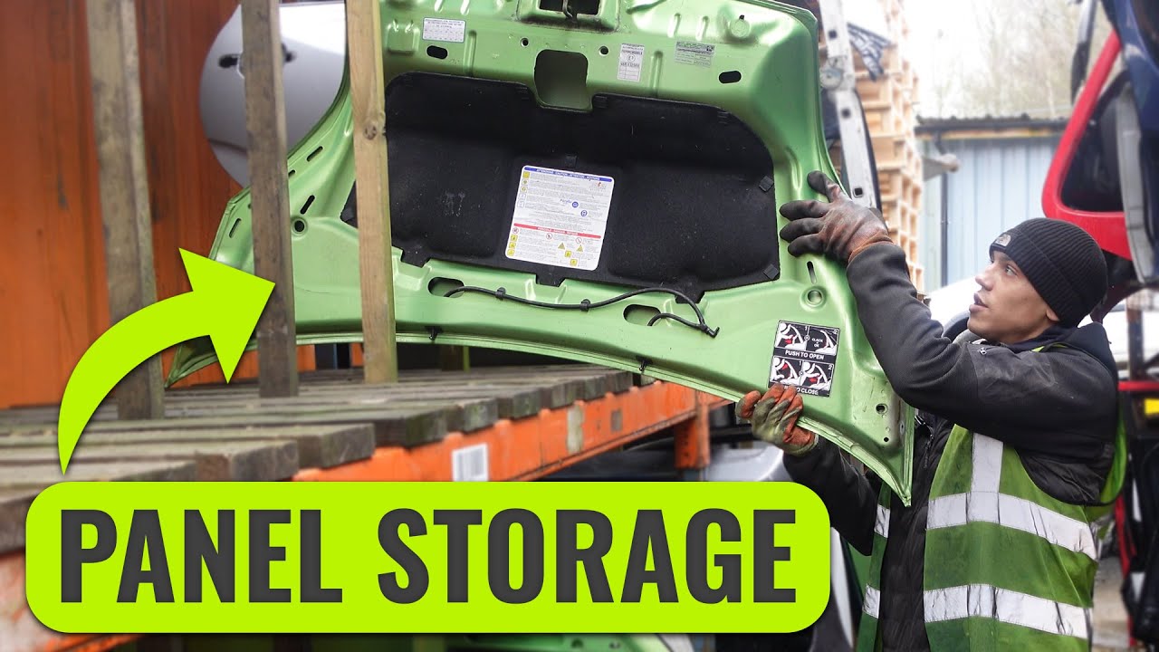 Creative Storage Solutions for Car Panels in Our eBay Shop! - YouTube