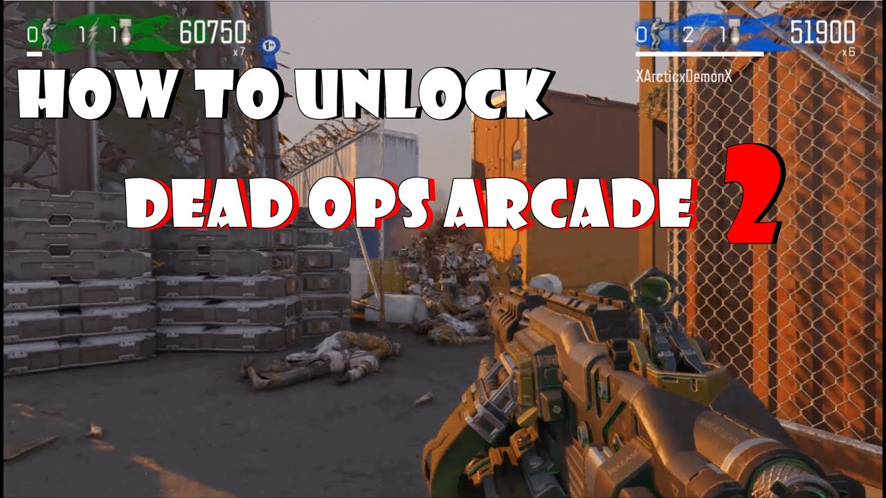 Call Of Duty Black Ops 3 How To Unlock "Dead Ops Arcade 2" - YouTube