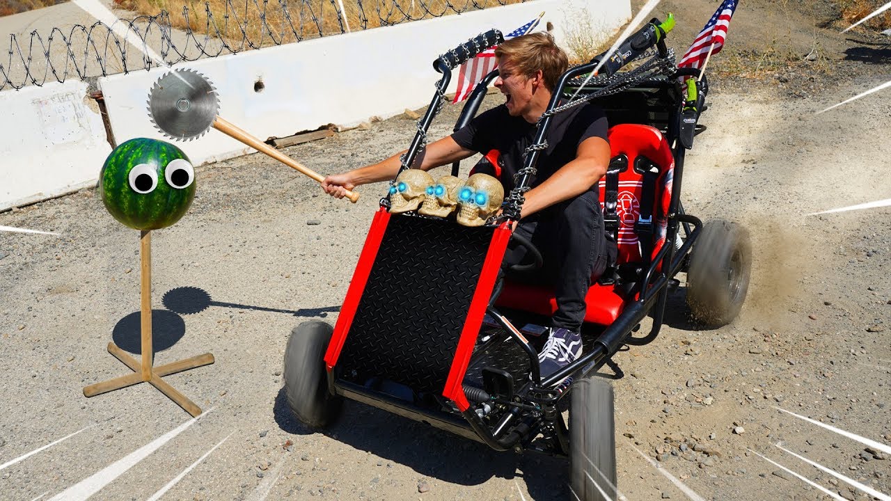 We built Apocalypse Survival GO KARTS!! *WEAPON & SURVIVAL MODS* - YouTube