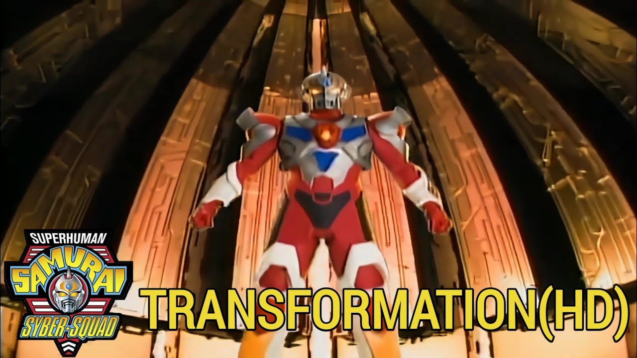 Superhuman Samurai Syber-Squad Transformation(HD) - YouTube