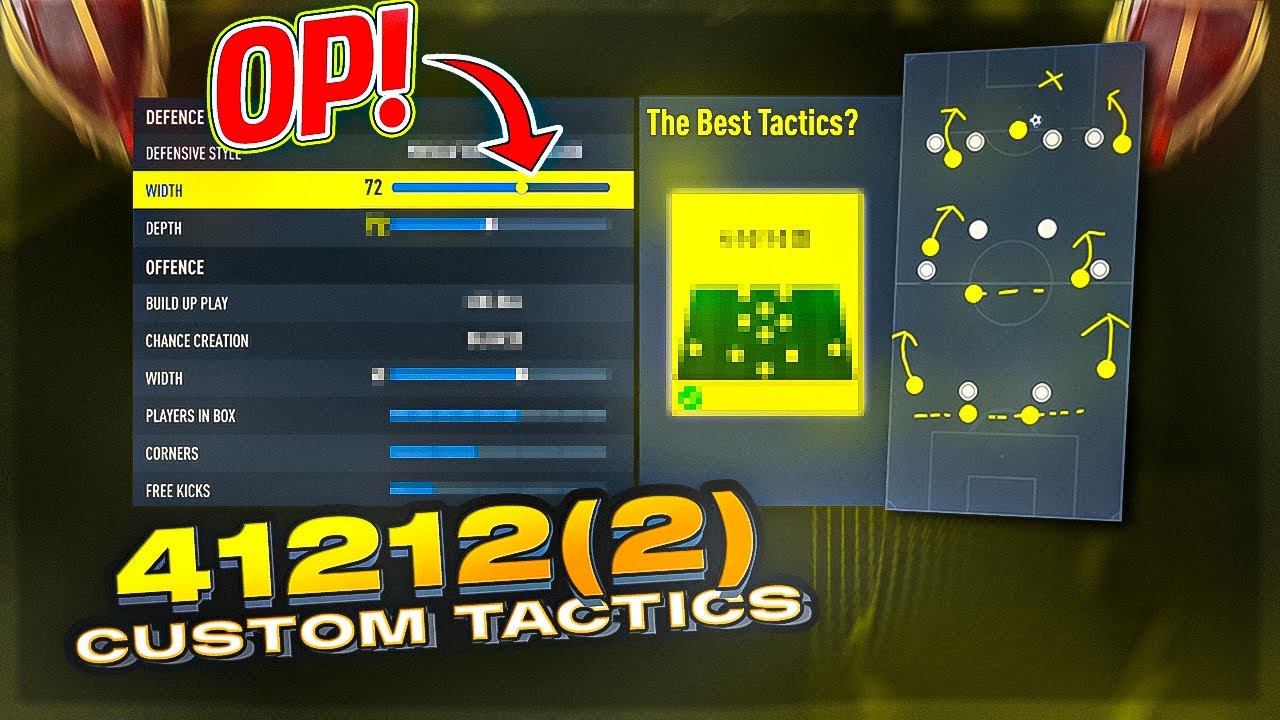 Win Every Game in FIFA 23 with 41212(2) 🔥 Best Formation, Custom ...