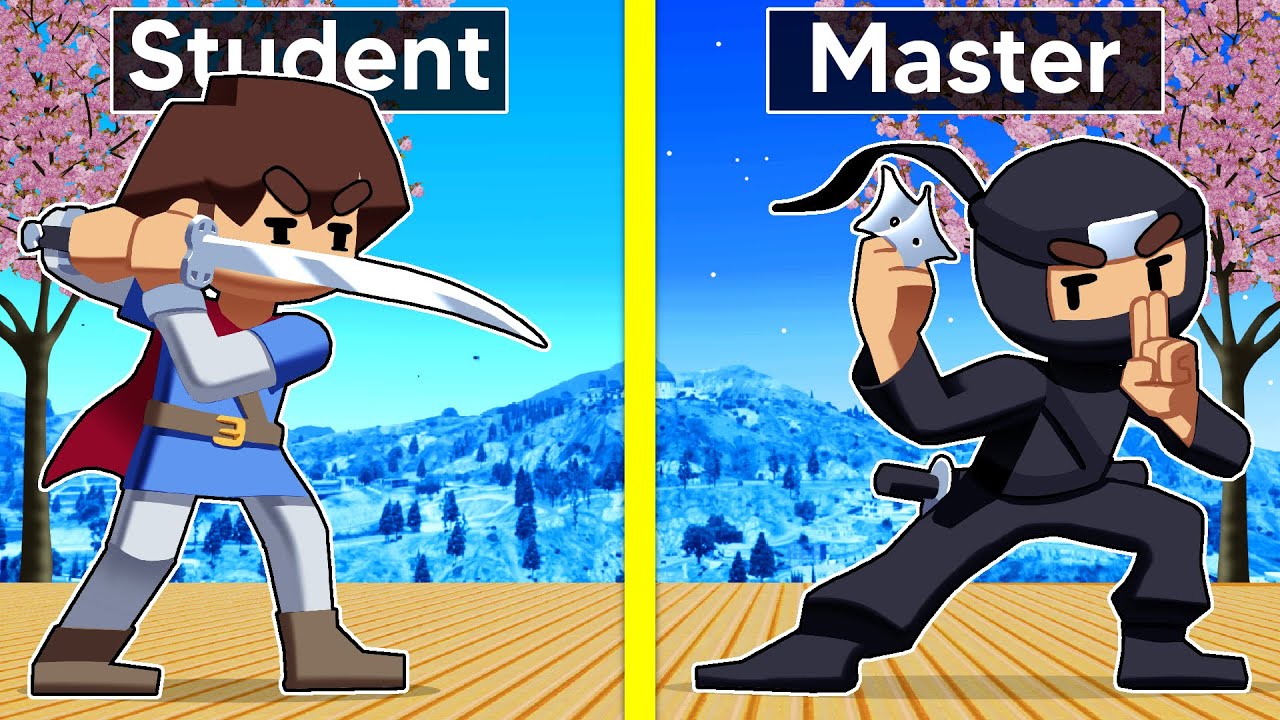 Upgrading Into MASTER NINJA In GTA 5! - YouTube