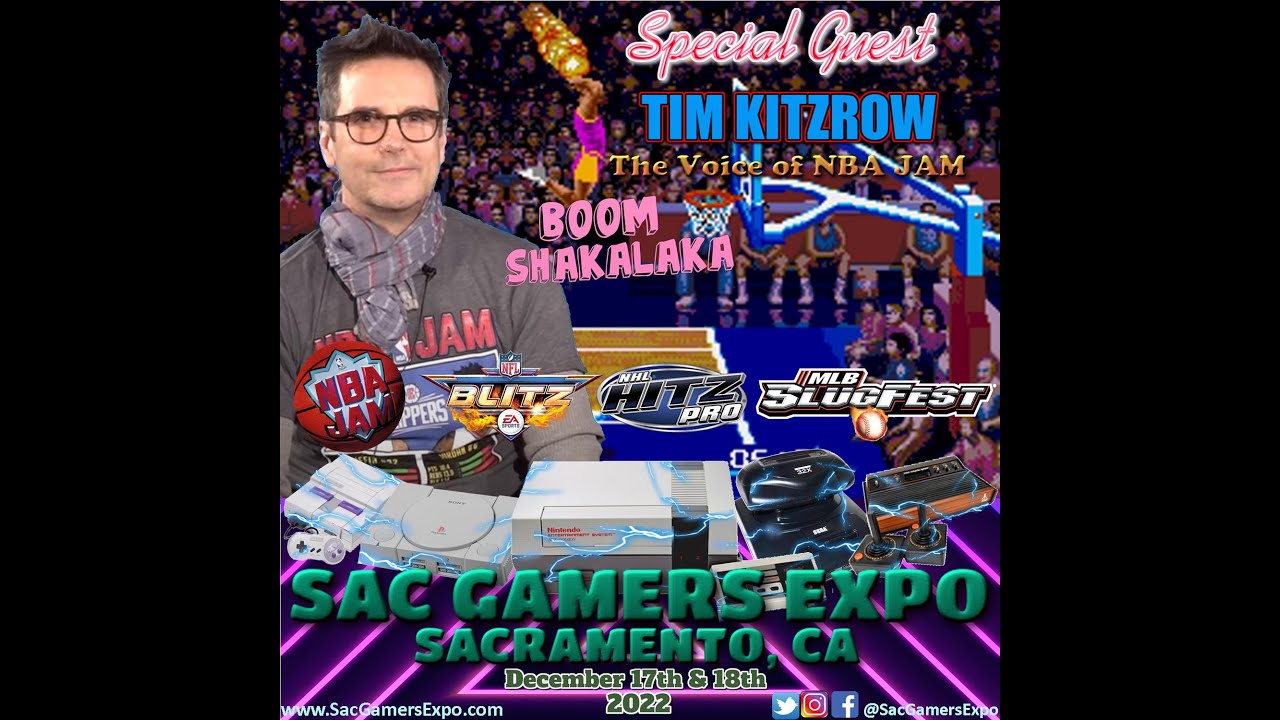 Sac Gamers Expo 2022: Interview with Tim Kitzrow - YouTube