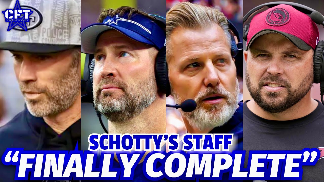 Cowboys 2025 Coaching staff is FINALLY COMPLETE…Brian Schottenheimer is ...