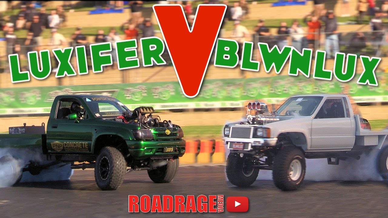 Burnouts - LUXIFER v BLWNLUX - BrasherNATS burnout event opening 2023 ...