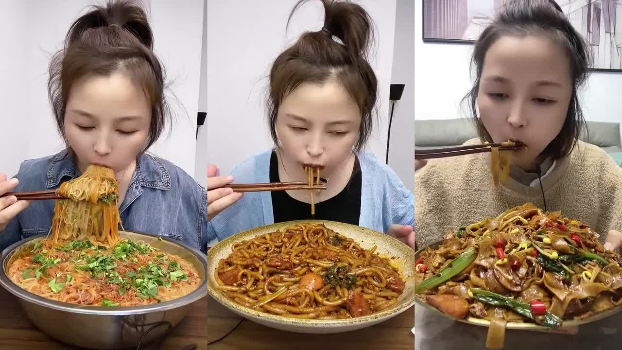 ASMR MUKBANG | SPICY SEAFOOD BOIL CRAB, OCTOPUS, SCALLOP, ENOKI ...